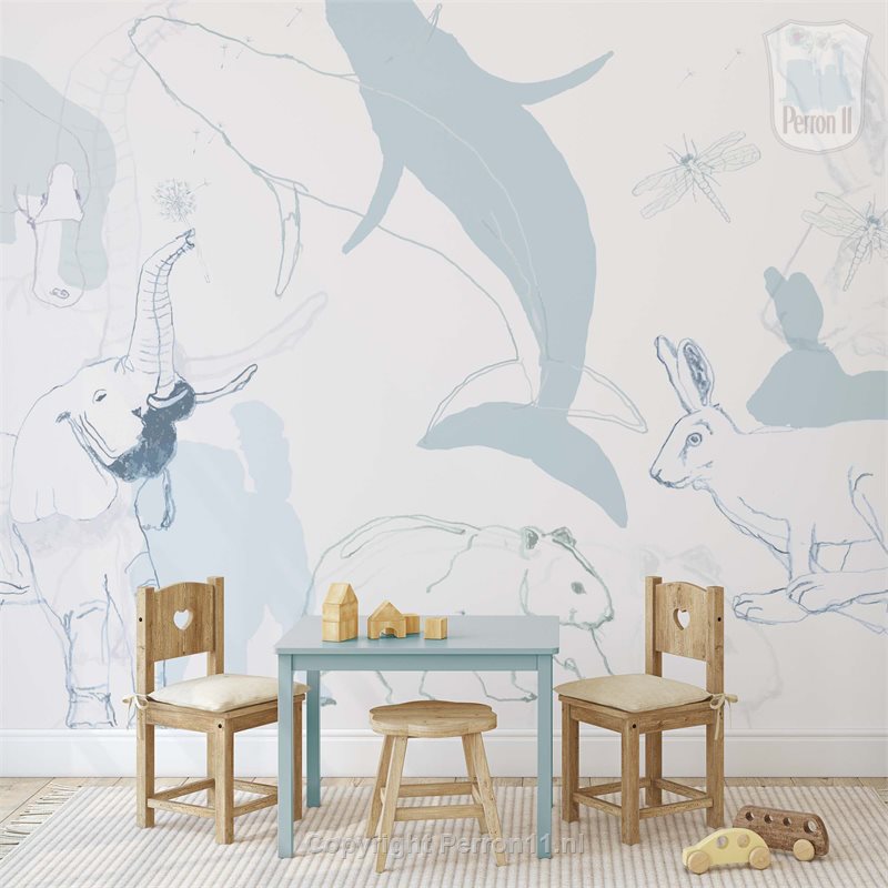 Kinderbehang dieren posterbehang